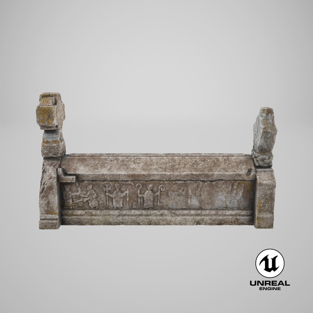 3D model stone-tombs----tomb-01 - TurboSquid 1164425