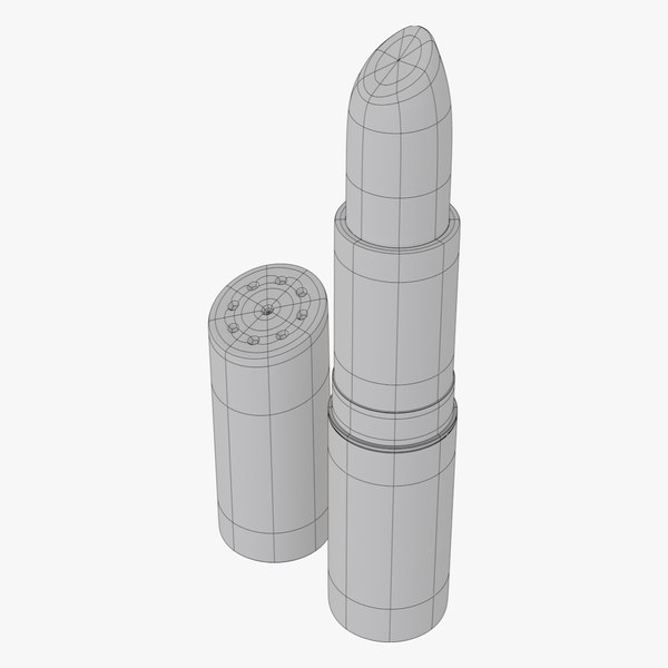 lipstick lips 3d model