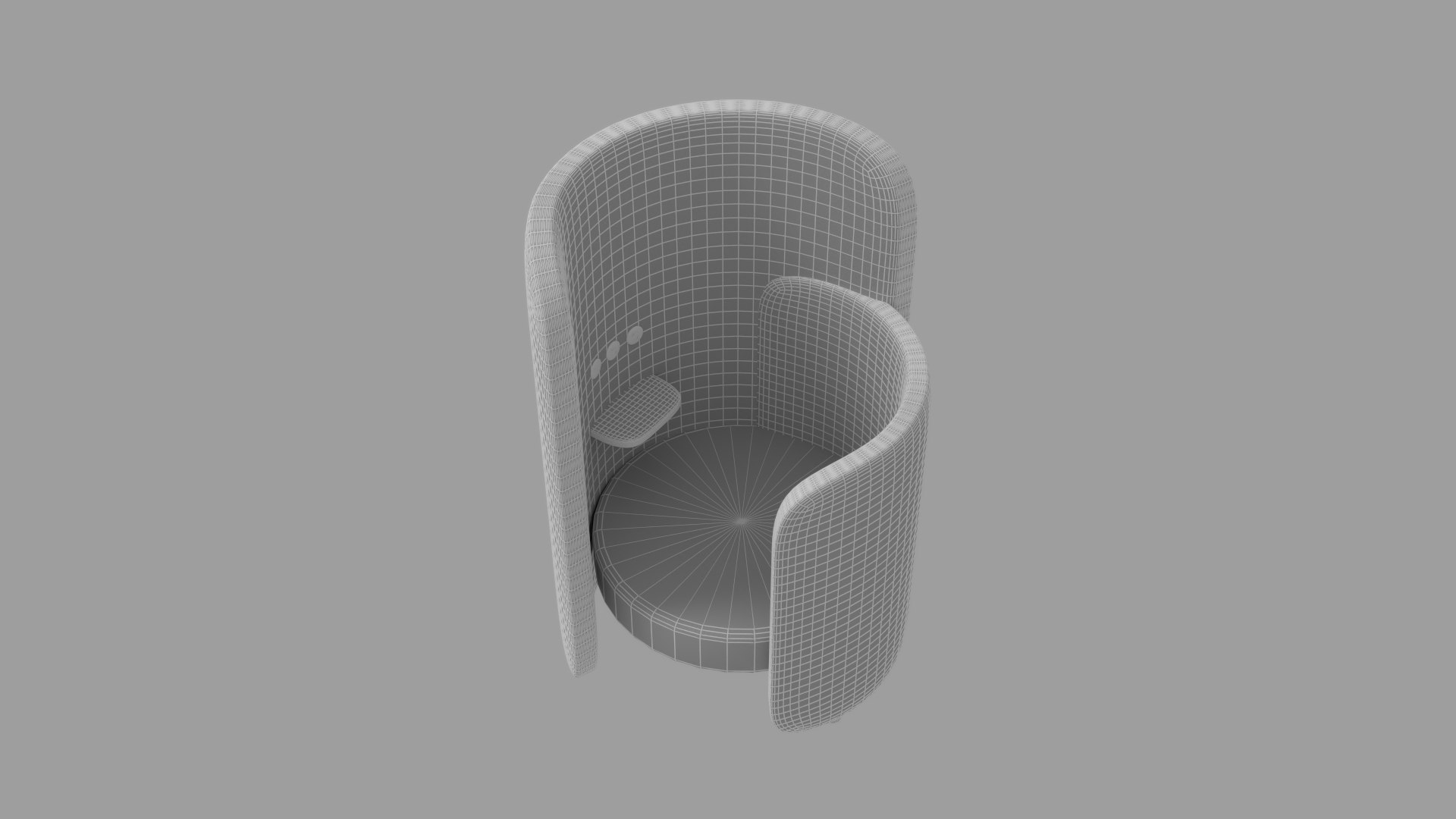 Modern Focus Chair 3D Model - TurboSquid 2361037