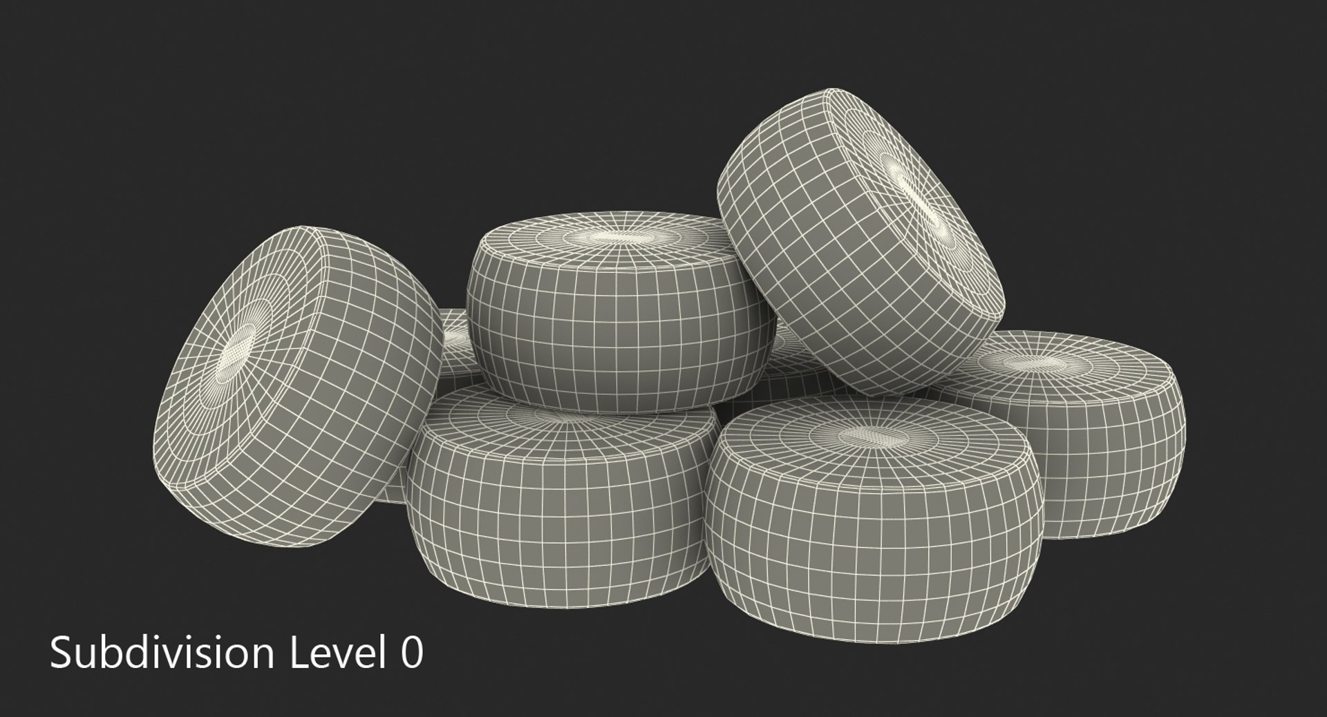 3D parmesan cheese wheel - TurboSquid 1288758