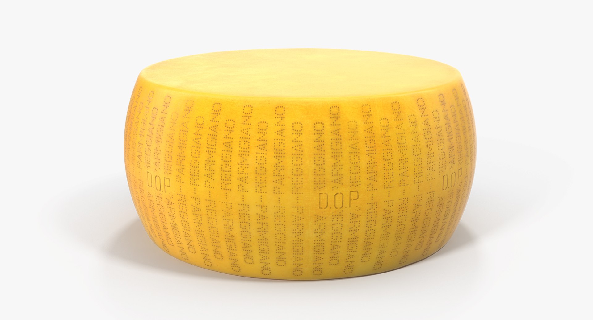 3D parmesan cheese wheel - TurboSquid 1288758