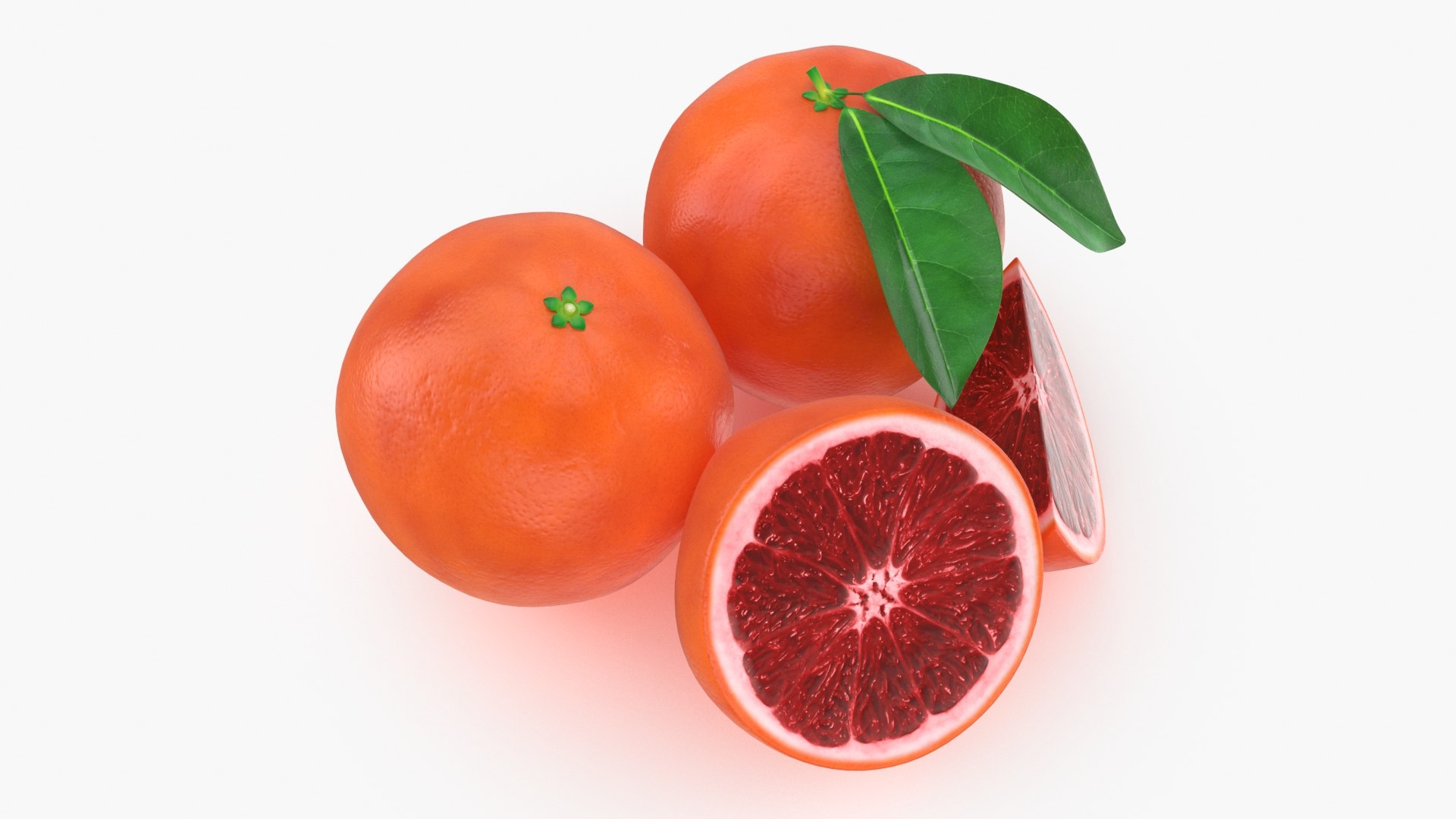 3D Blood Orange Fruit - TurboSquid 1992447