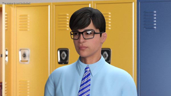 중국 남자 컬렉션 3 3D 모델 - TurboSquid 1920245