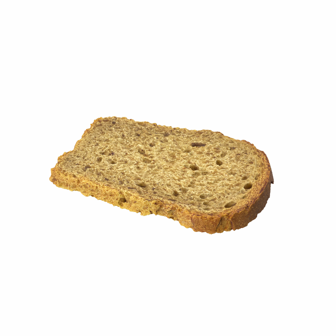 Loaf Bread Slice 3D Model - TurboSquid 2344453