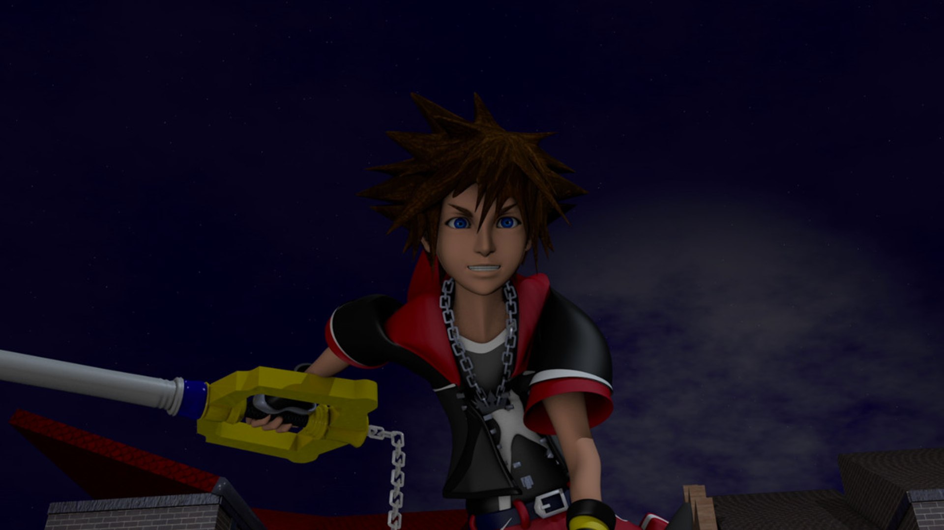 3d Kingdom Hearts S Model