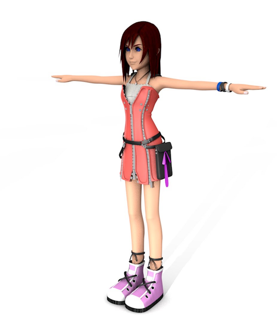 3d Kingdom Hearts S Model