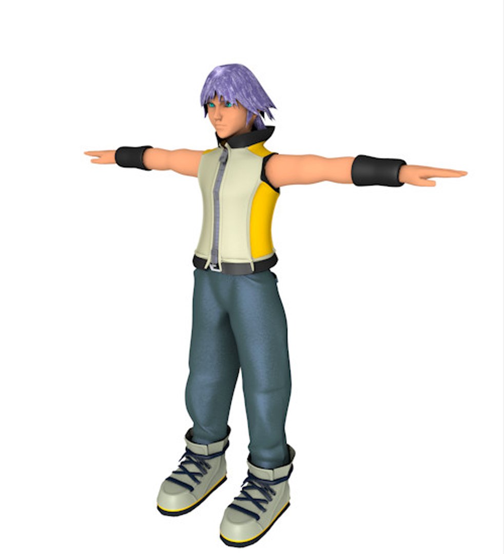 3d Kingdom Hearts S Model
