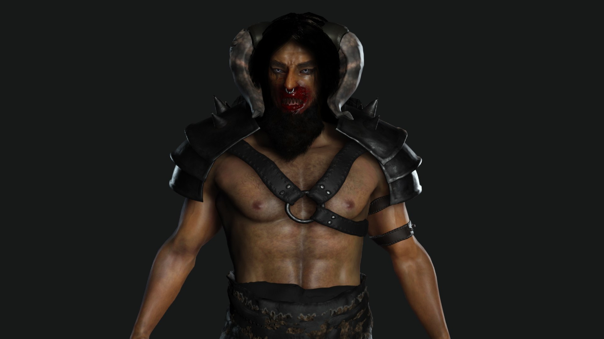 3D AAA 3D MODEL FANTASY CREATURE CHARACTER - THE MONSTER HUMAN ...