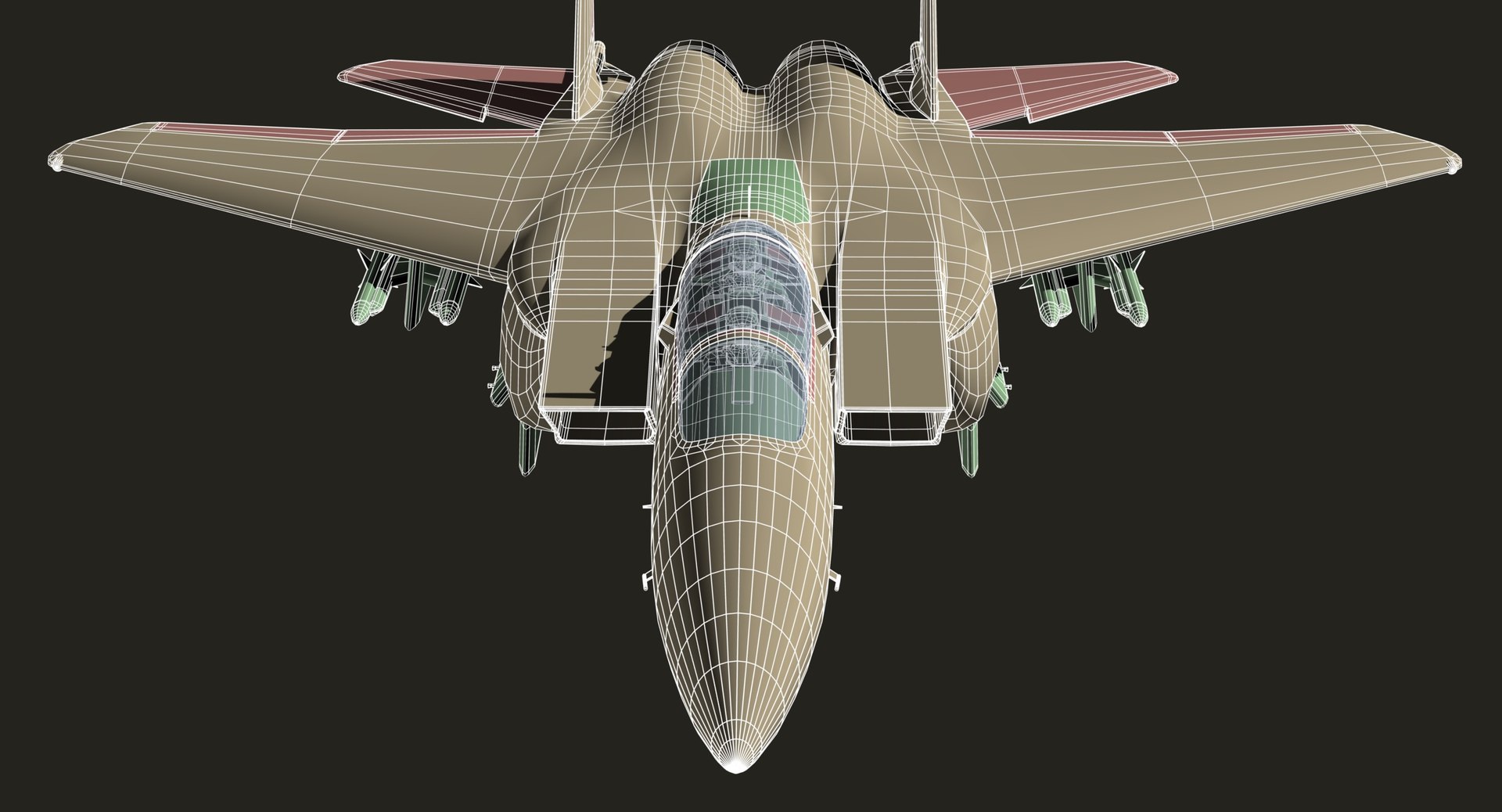 Boeing F15EX Eagle II model - TurboSquid 1804851