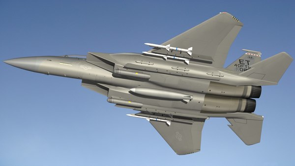 Boeing F15EX Eagle II model - TurboSquid 1804851