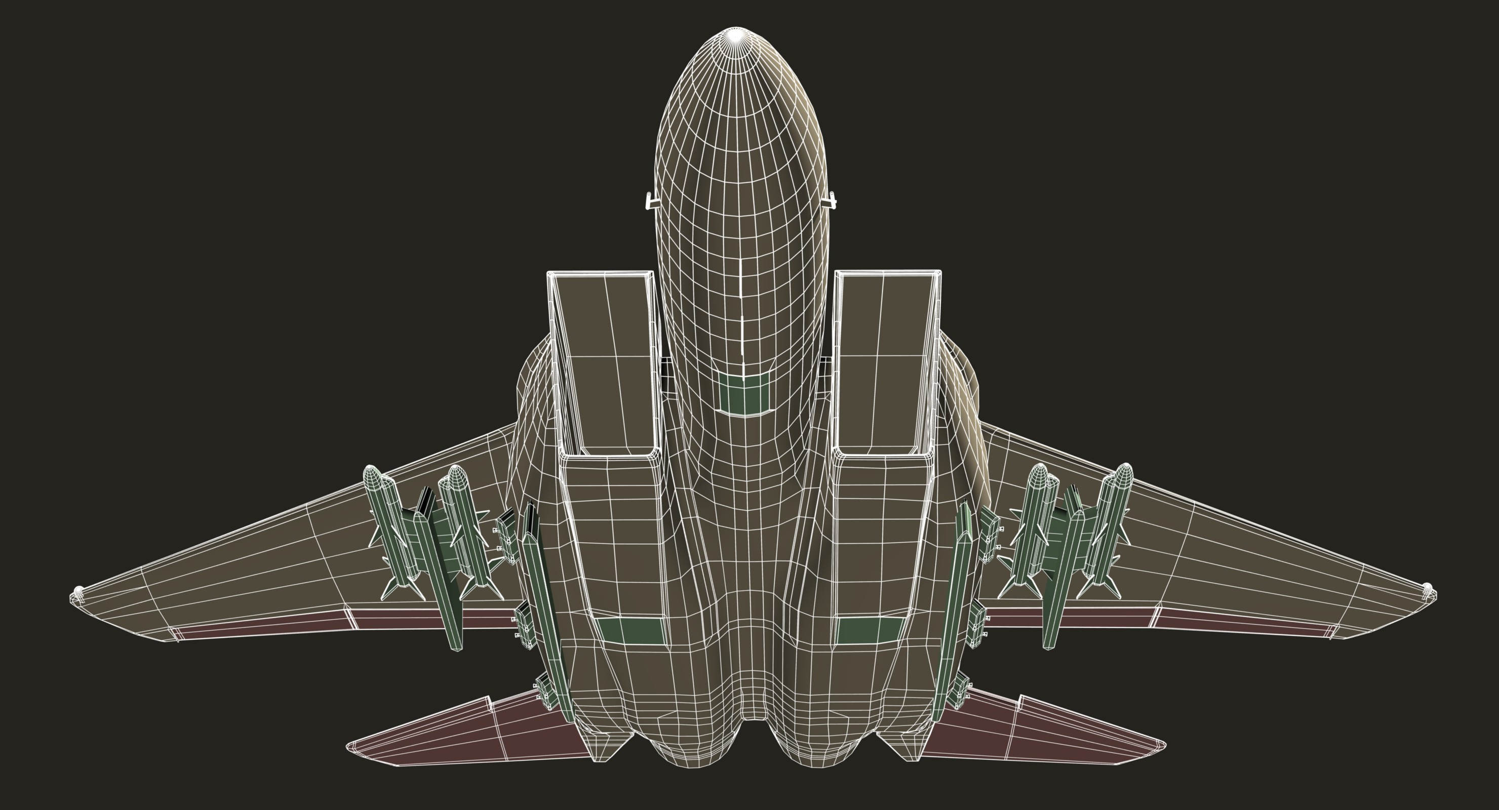 Boeing F15EX Eagle II model - TurboSquid 1804851