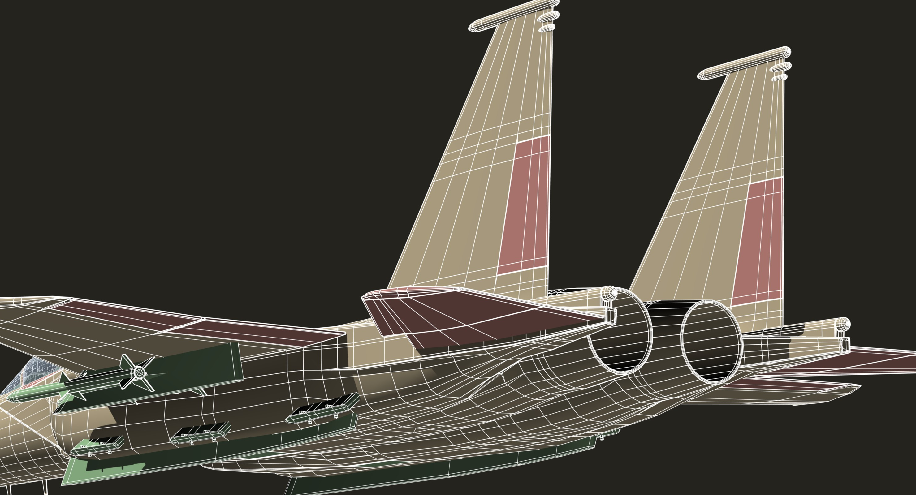 Boeing F15EX Eagle II model - TurboSquid 1804851