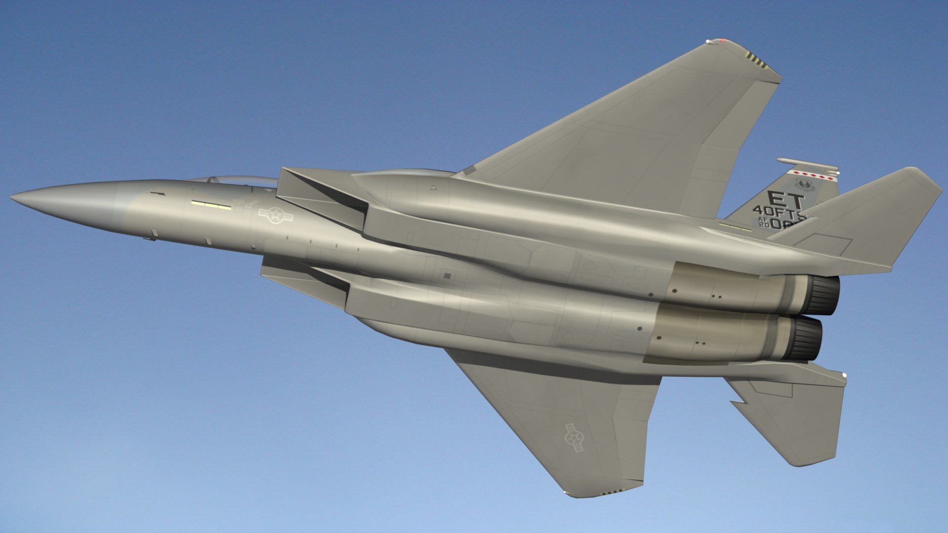Boeing F15EX Eagle II Model - TurboSquid 1804851