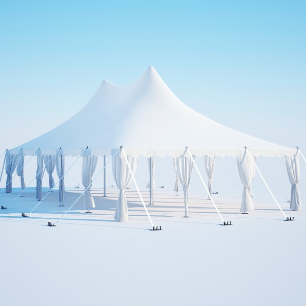 Pavilion tent 3D - TurboSquid 1452026
