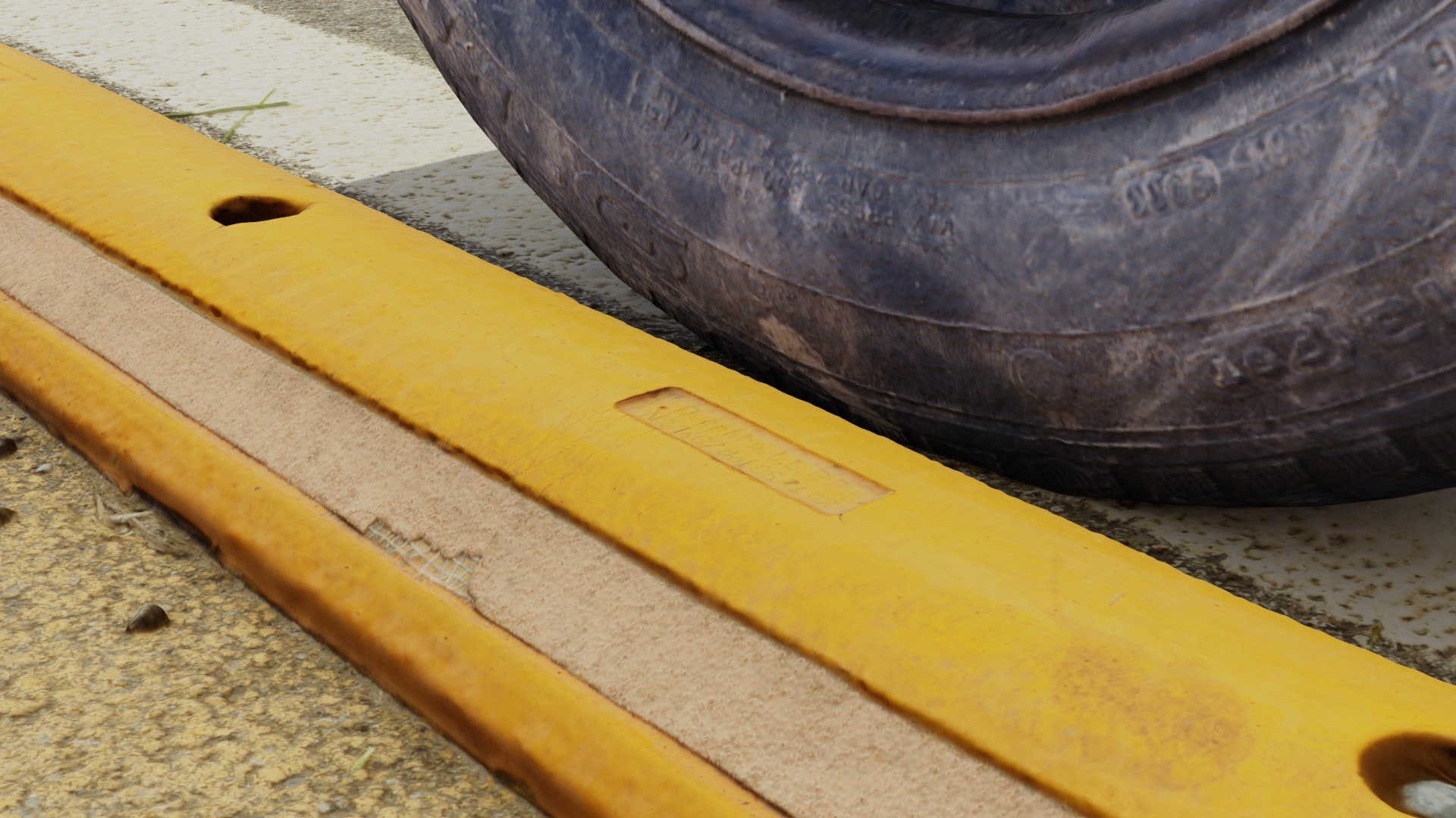 Ultra-realistic street bump 03 hy poly 3D model 3D model - TurboSquid ...