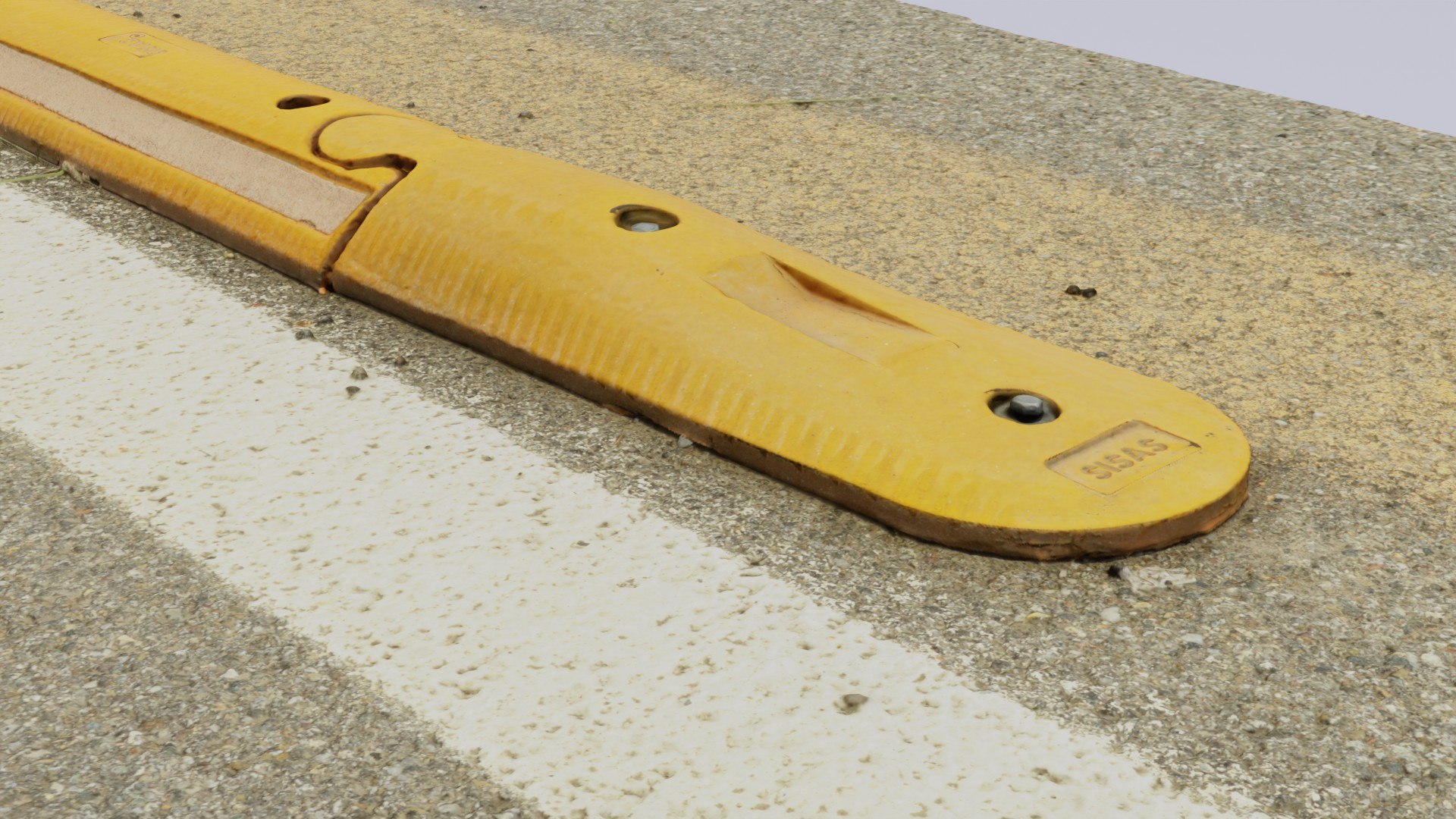 Ultra-realistic street bump 03 hy poly 3D model 3D model - TurboSquid ...