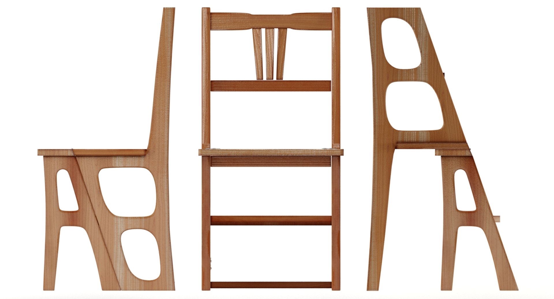 3D Model Chair Ladder - TurboSquid 1197348