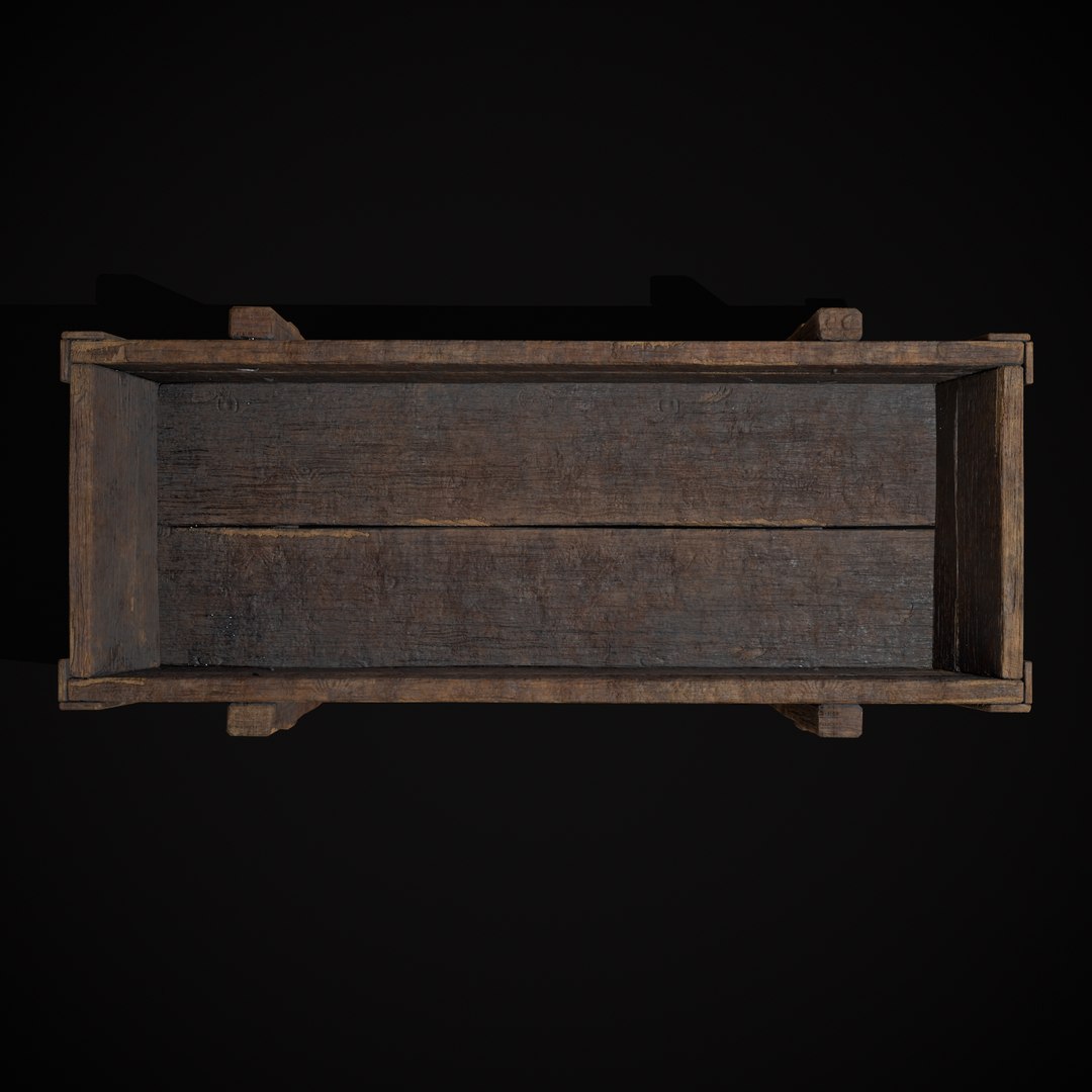 Wooden Trough 3D Model - TurboSquid 2385907