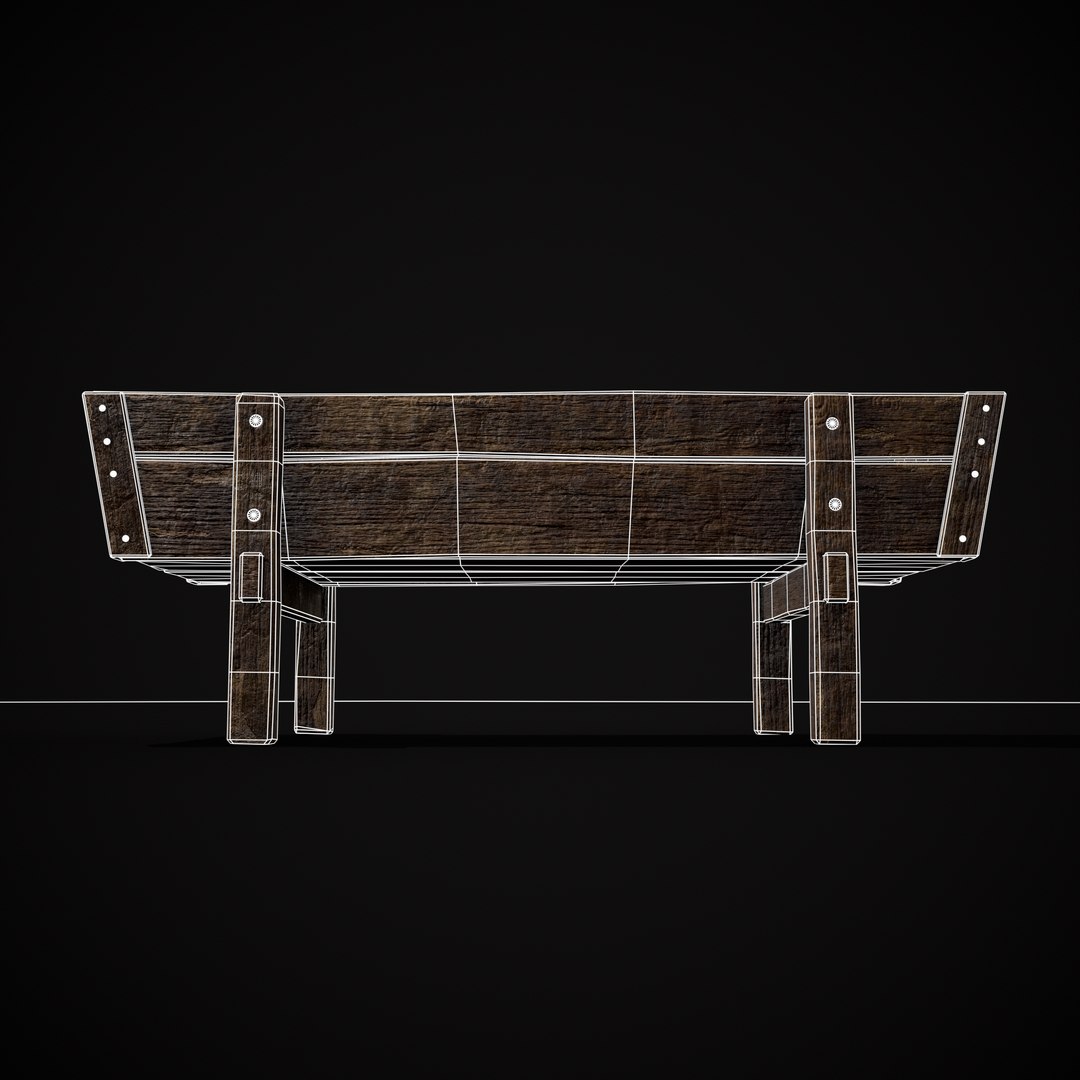 Wooden Trough 3D Model - TurboSquid 2385907