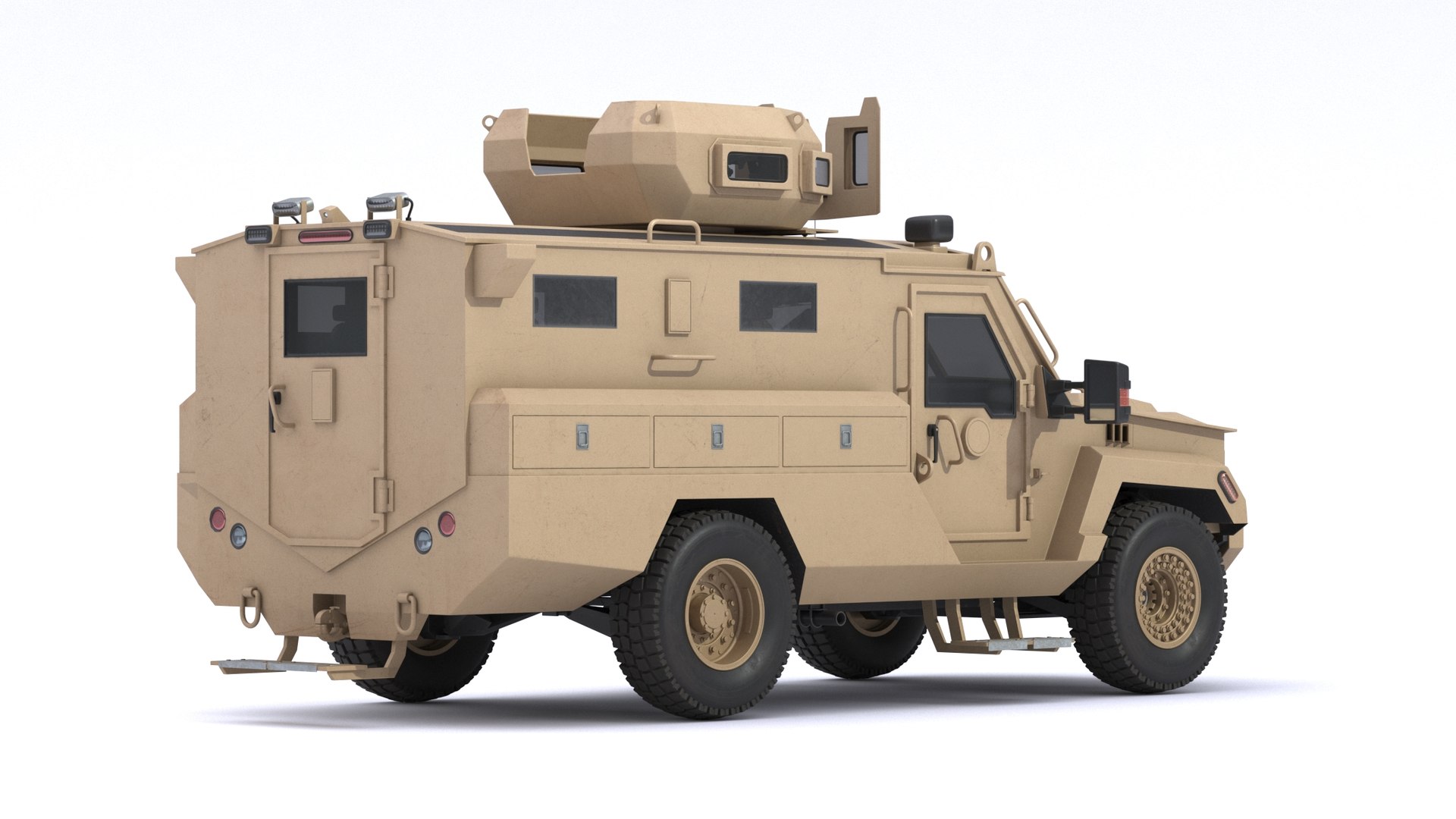 3D Lenco Bearcat G5 Tactical Armored Vehicle SWAT Truck Model ...