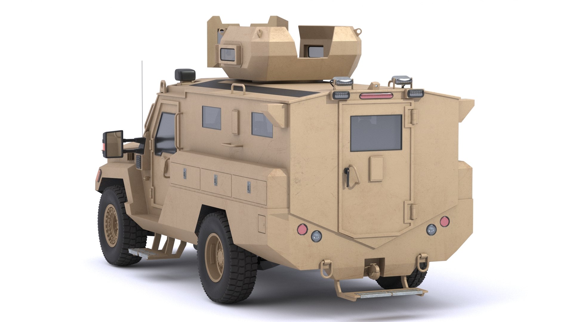 3D Lenco Bearcat G5 Tactical Armored Vehicle SWAT Truck Model ...