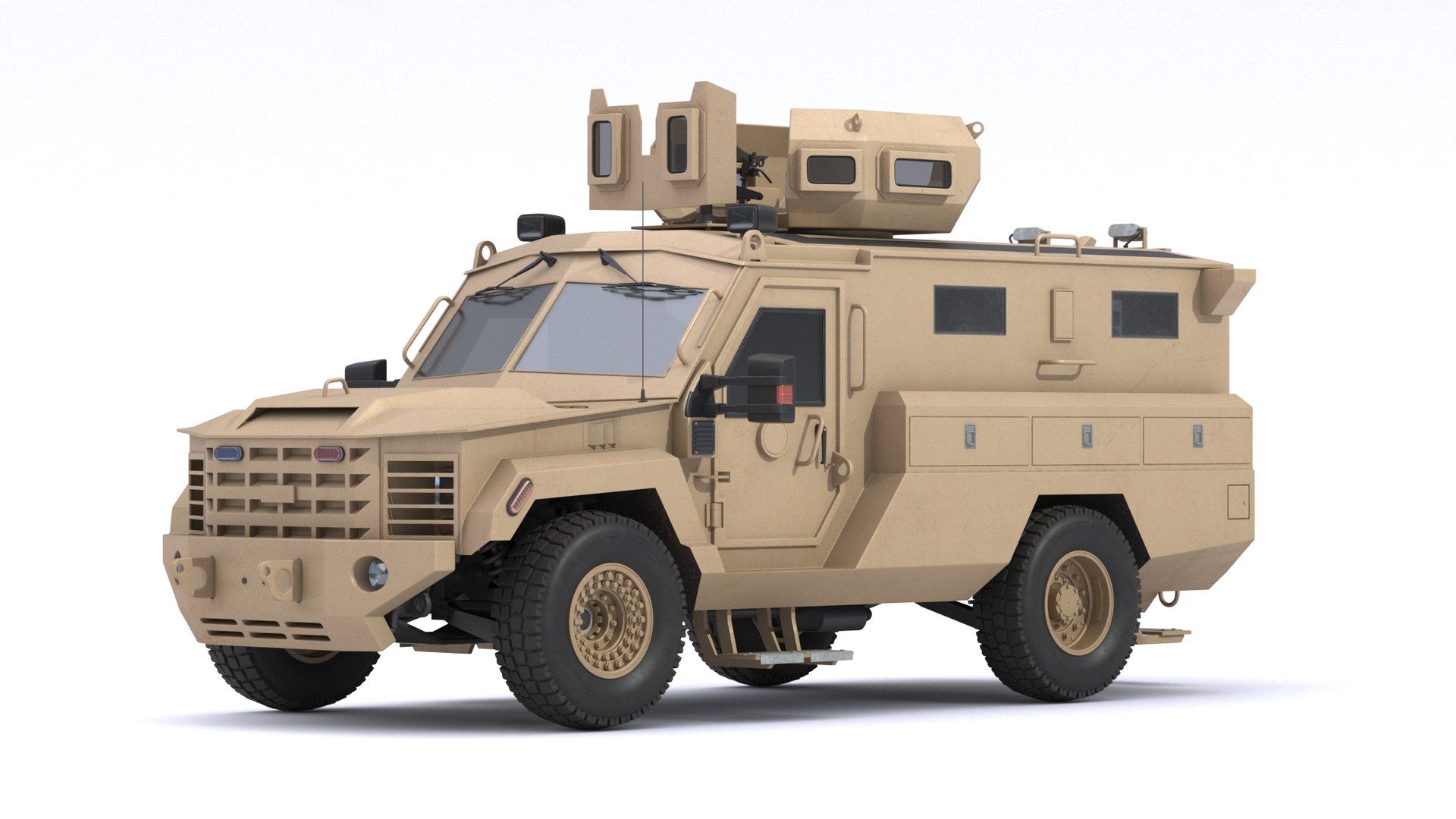 3D Lenco Bearcat G5 Tactical Armored Vehicle SWAT Truck Model ...
