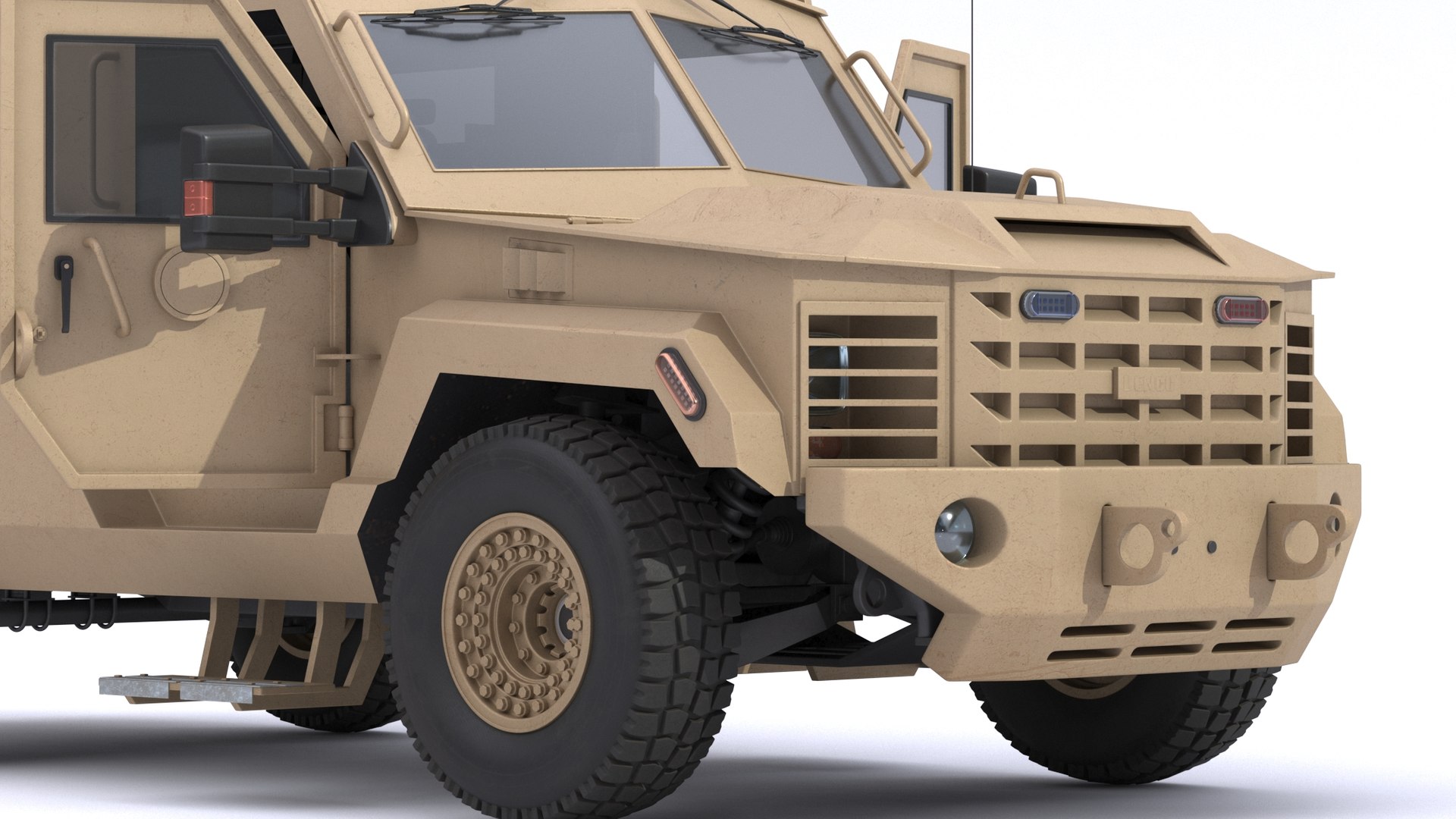 3D Lenco Bearcat G5 Tactical Armored Vehicle SWAT Truck Model ...