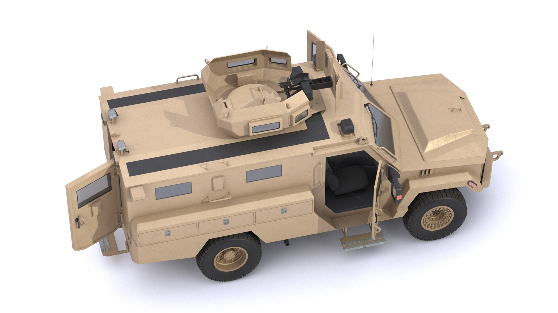 3D Lenco Bearcat G5 Tactical Armored Vehicle SWAT Truck Model ...
