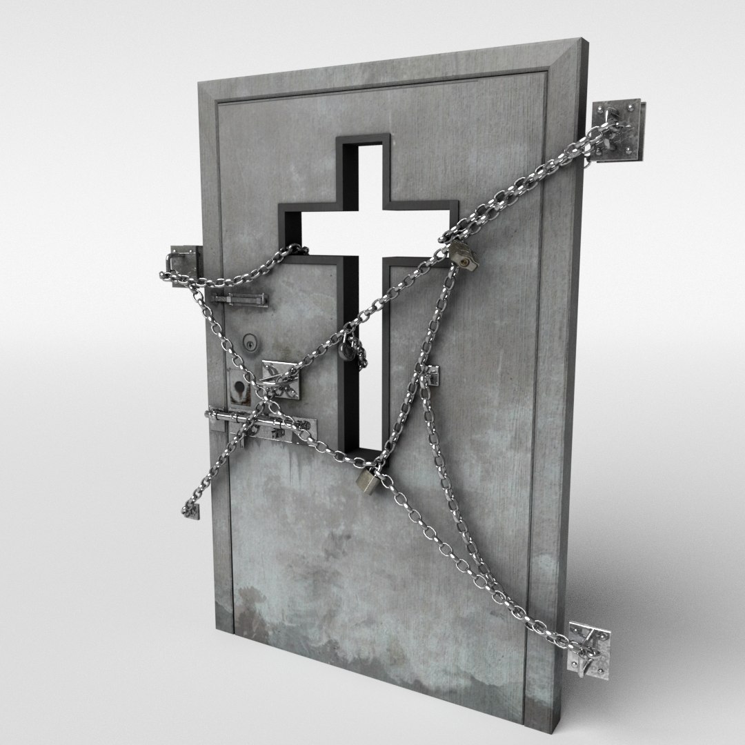 3D Scary Door - TurboSquid 1174723