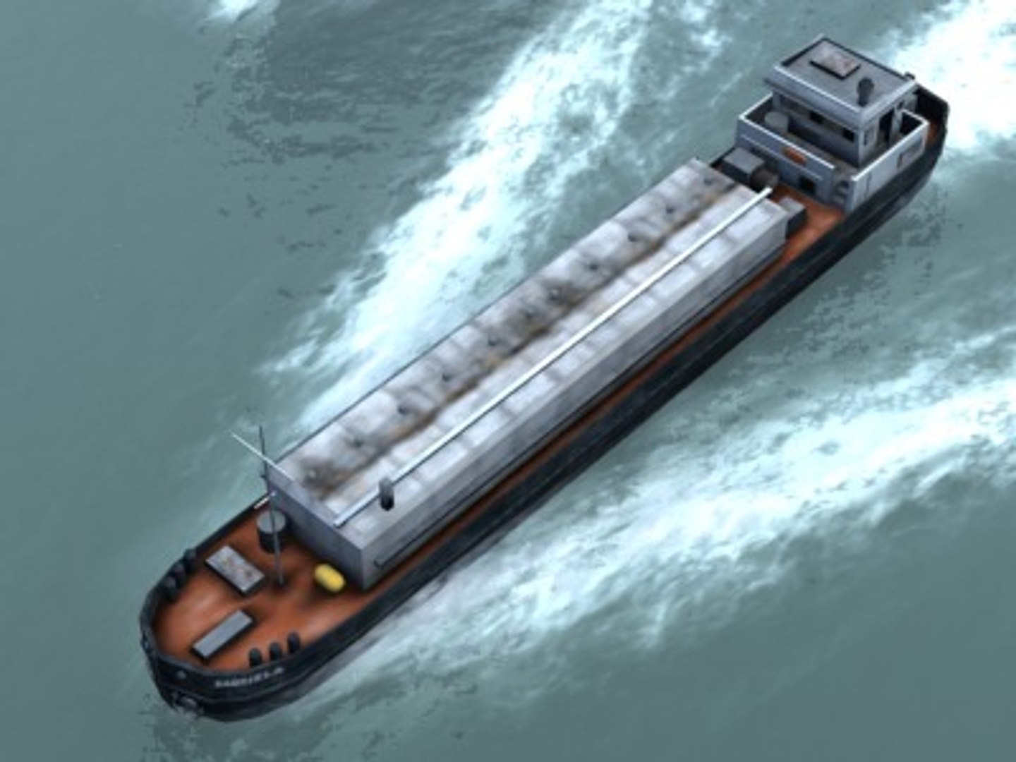 3d Model Ship Ocean