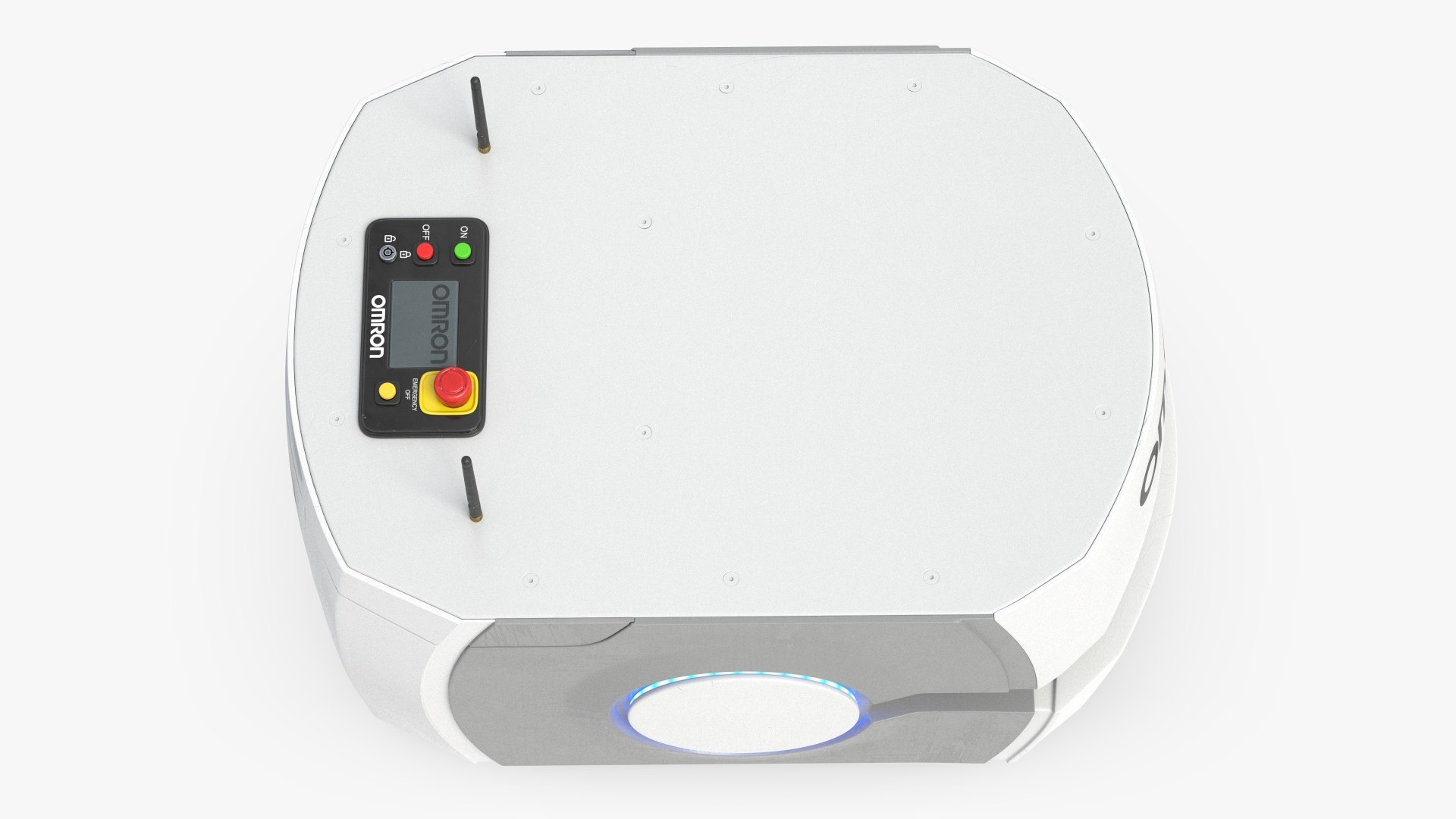 Omron Mobile Robot LD-60 White 3D model - TurboSquid 2069390