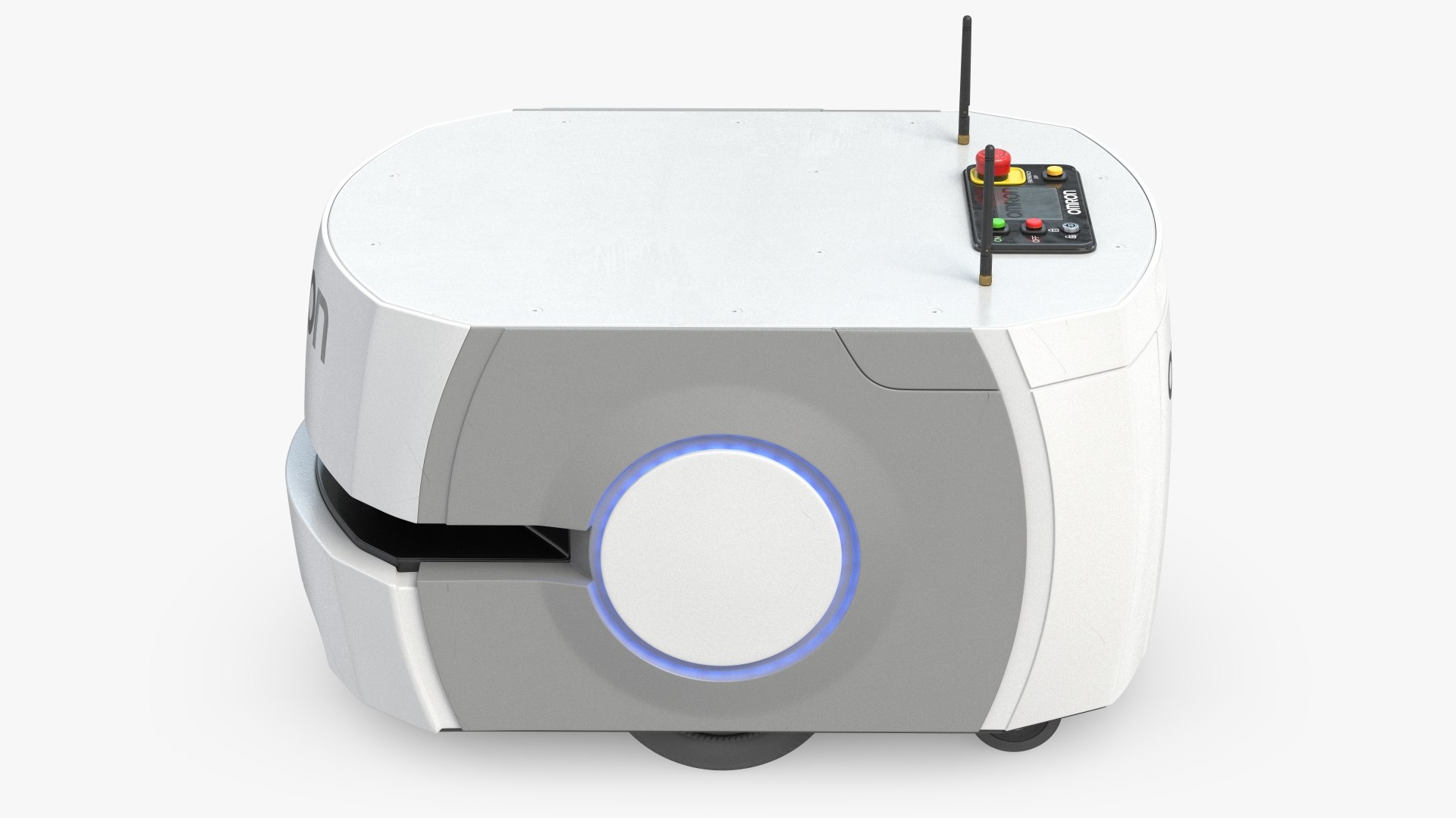 Omron Mobile Robot LD-60 White 3D Model - TurboSquid 2069390