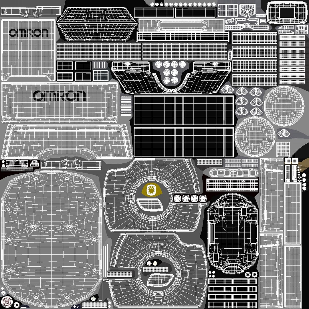 Omron Mobile Robot LD-60 White 3D model - TurboSquid 2069390