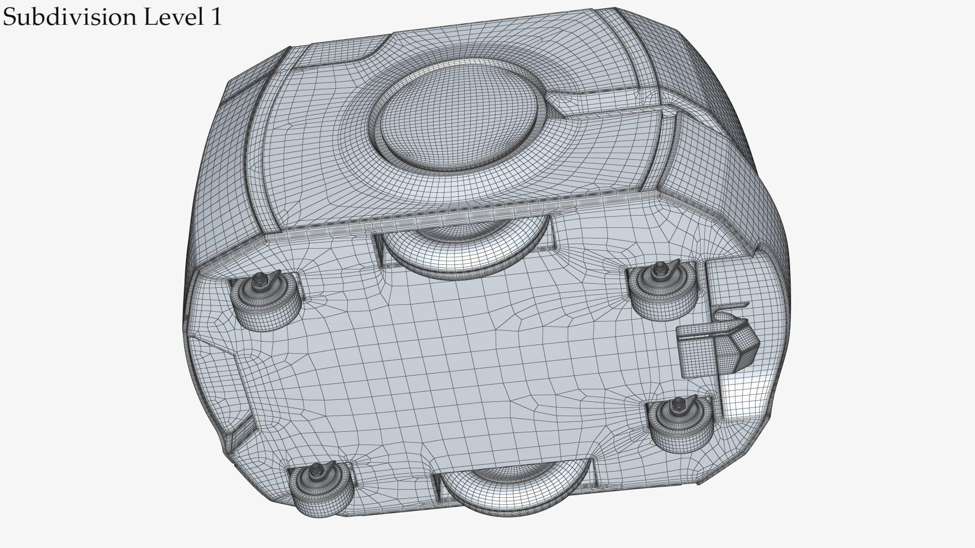 Omron Mobile Robot LD-60 White 3D model - TurboSquid 2069390