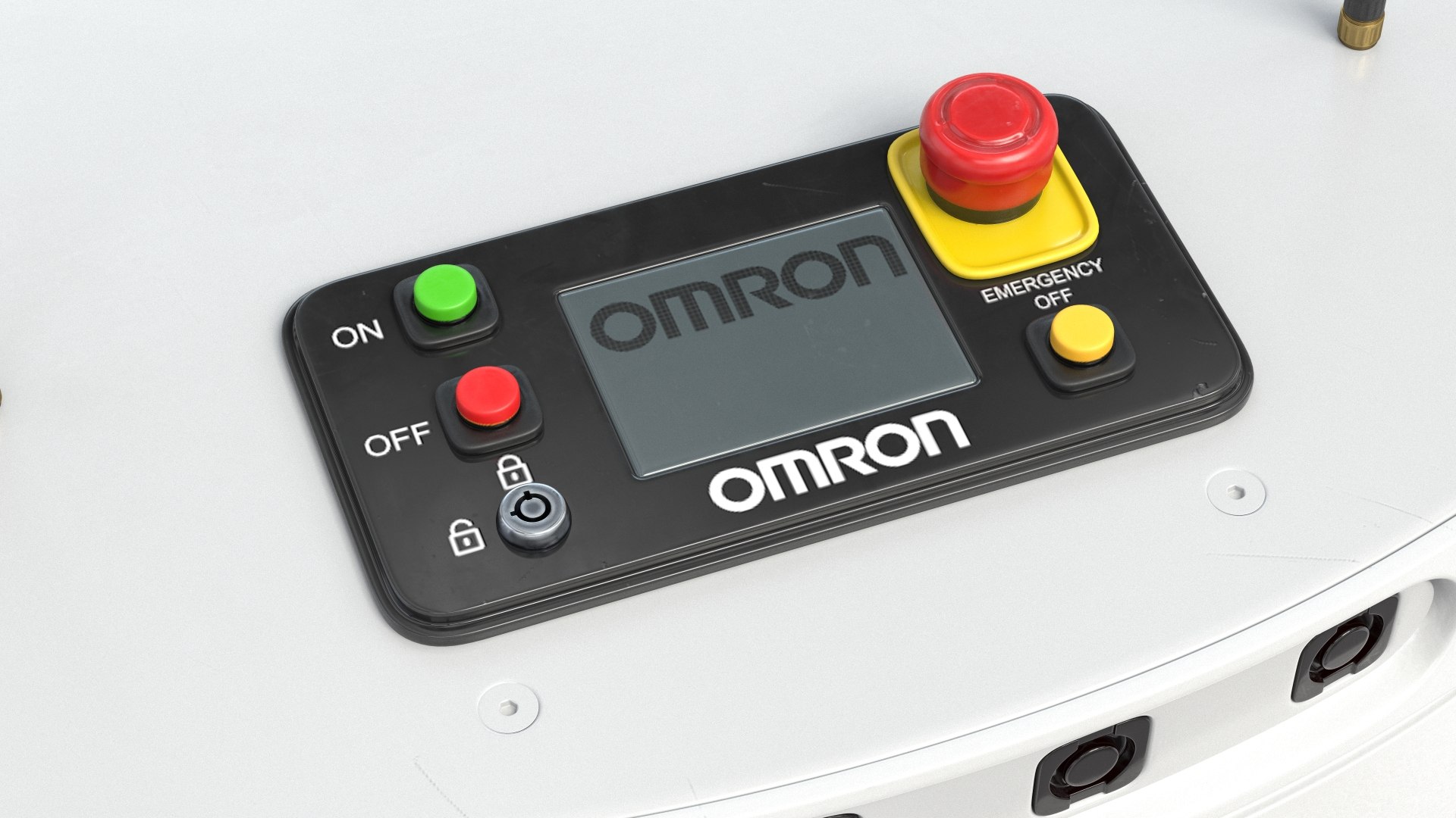 Omron Mobile Robot LD-60 White 3D model - TurboSquid 2069390