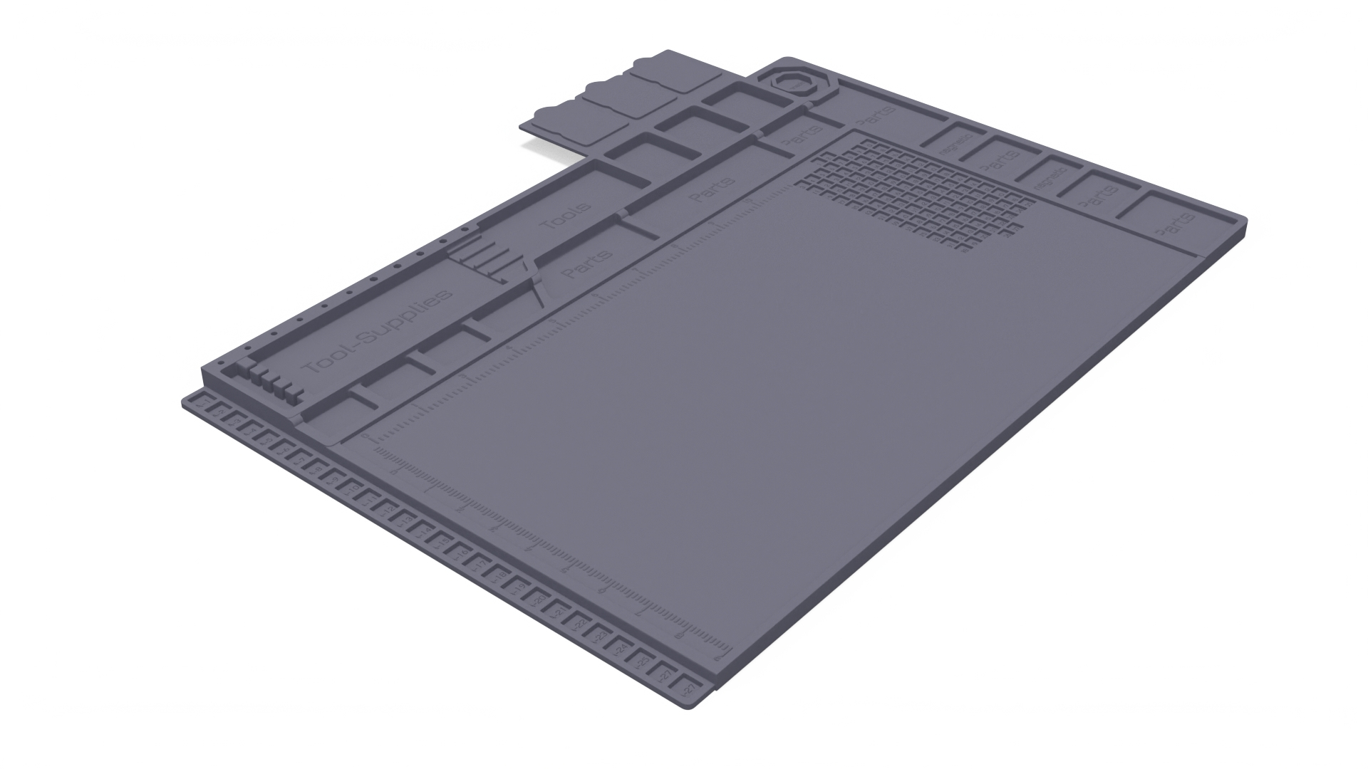 3D Silicone Repair Mat Black - TurboSquid 2206589