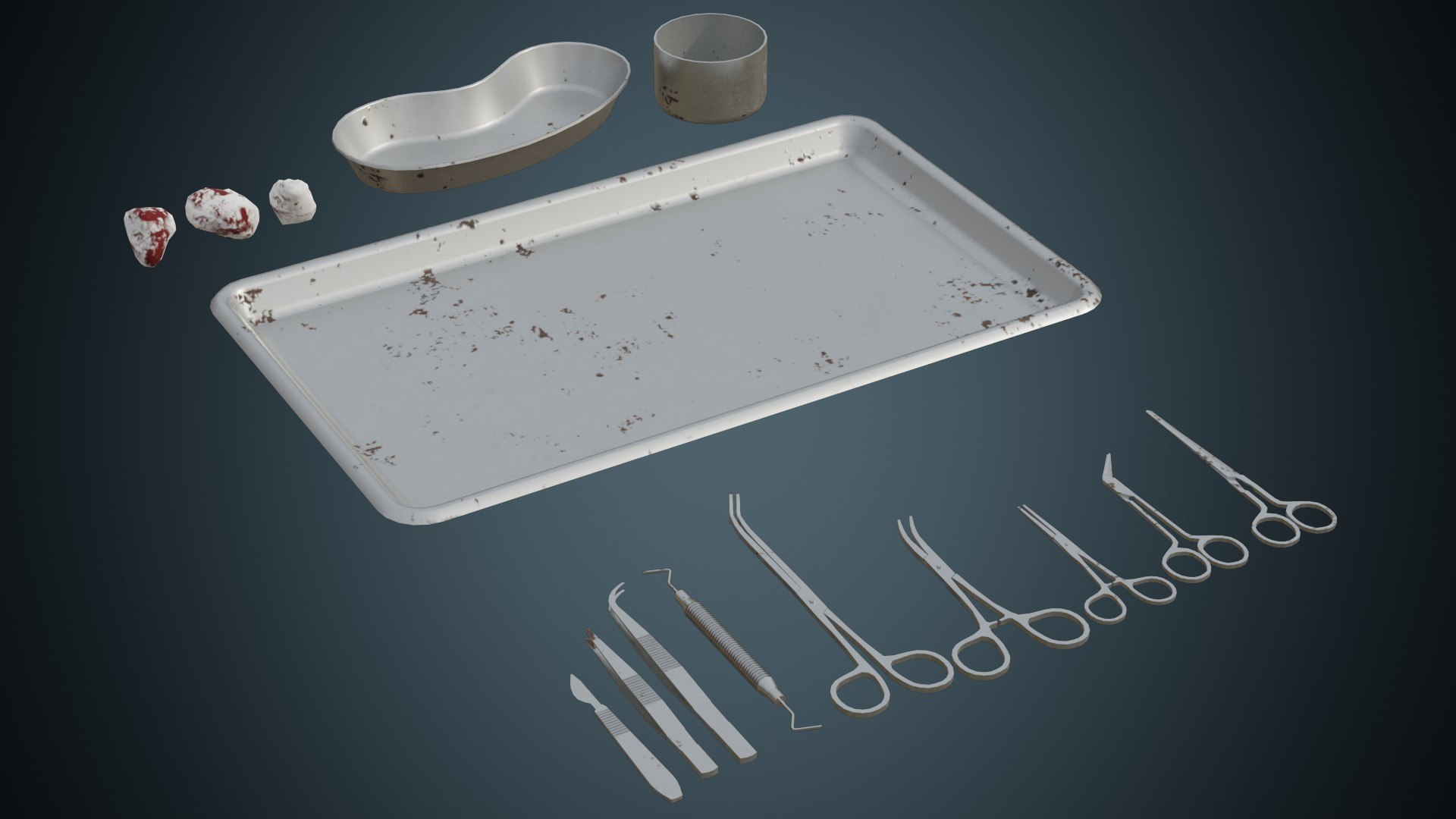 Medical Instruments 1B 3D Model - TurboSquid 2100642