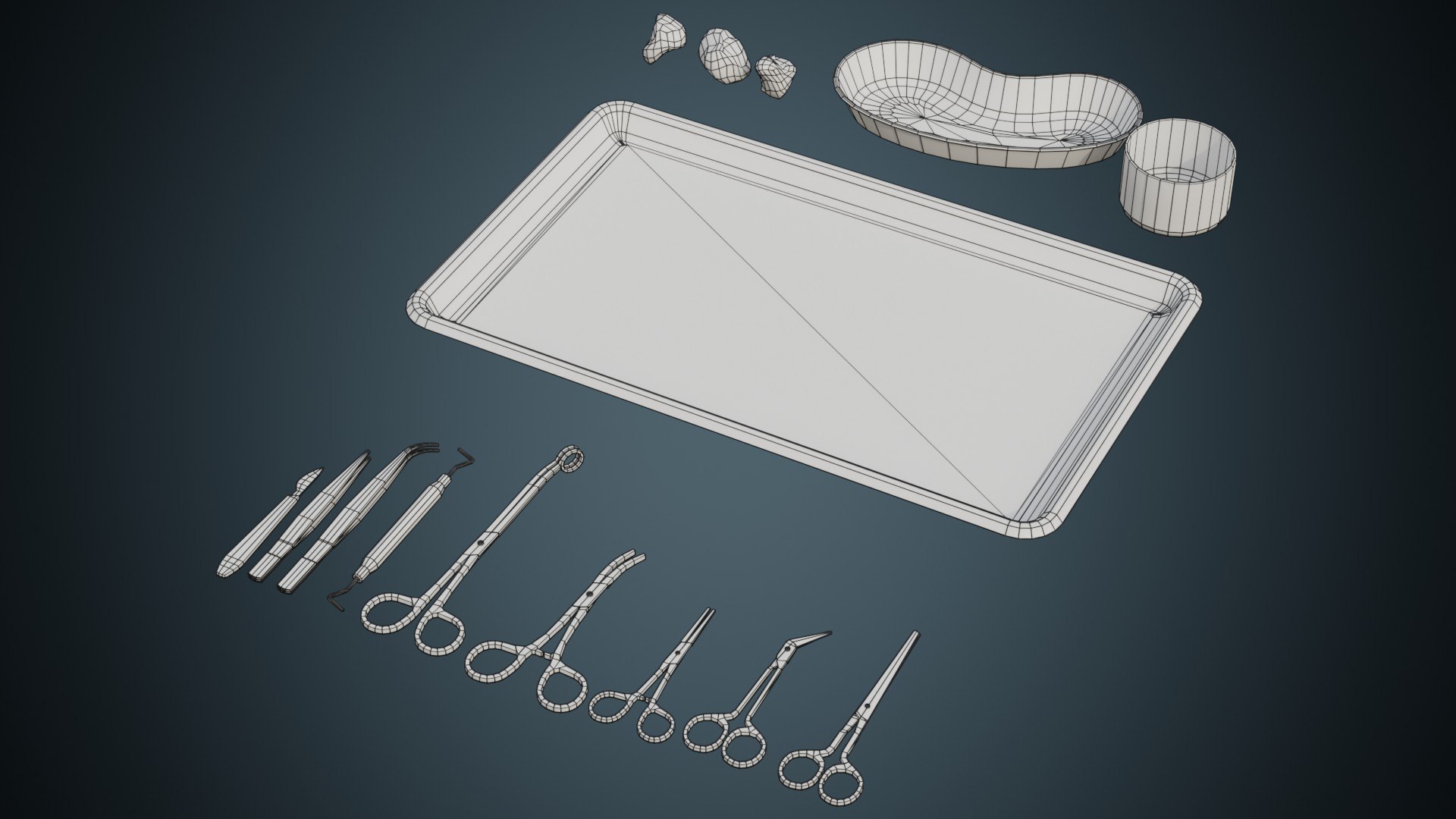 Medical Instruments 1B 3D Model - TurboSquid 2100642