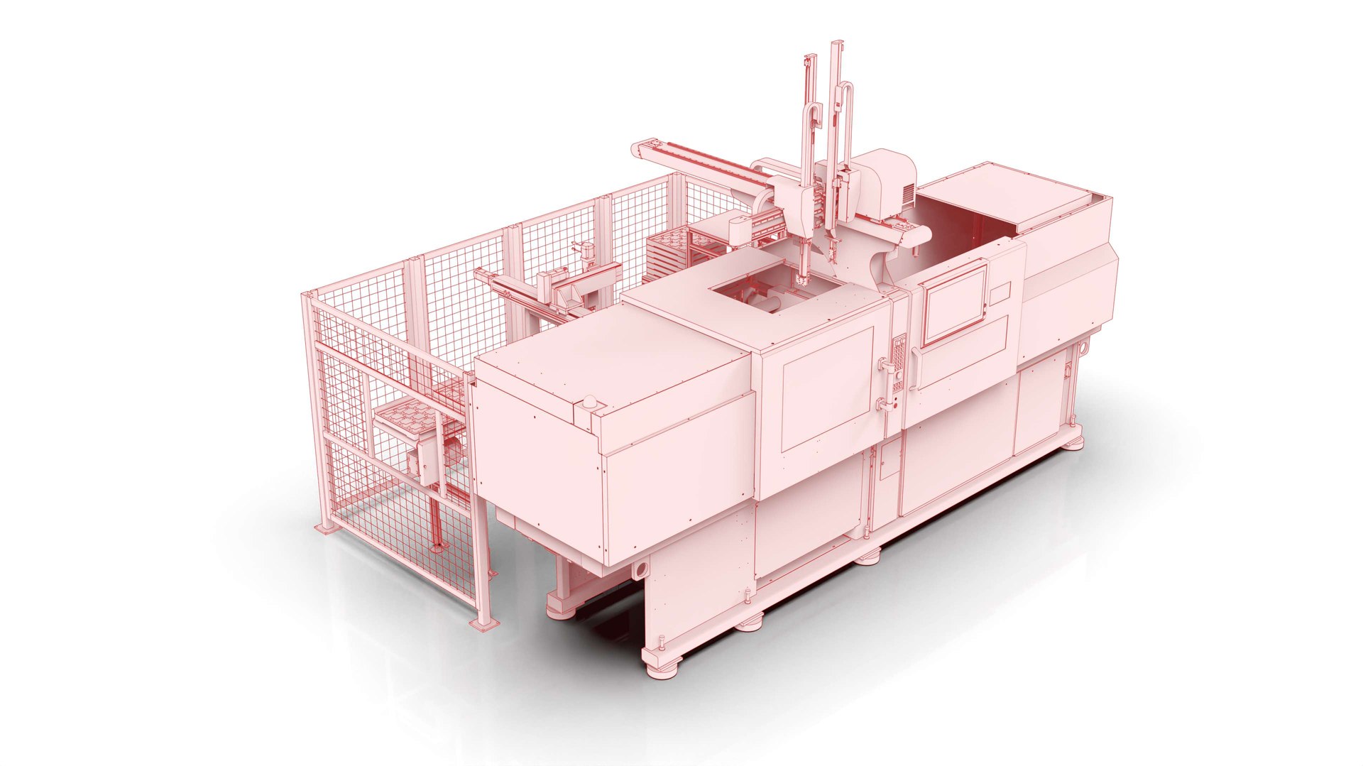 3D Injection Robot - Product Line Model - TurboSquid 1821083