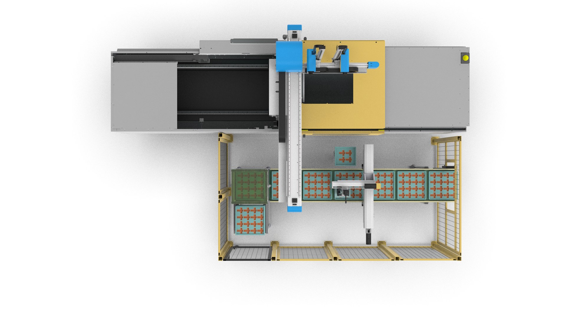 3D Injection Robot - Product Line Model - TurboSquid 1821083