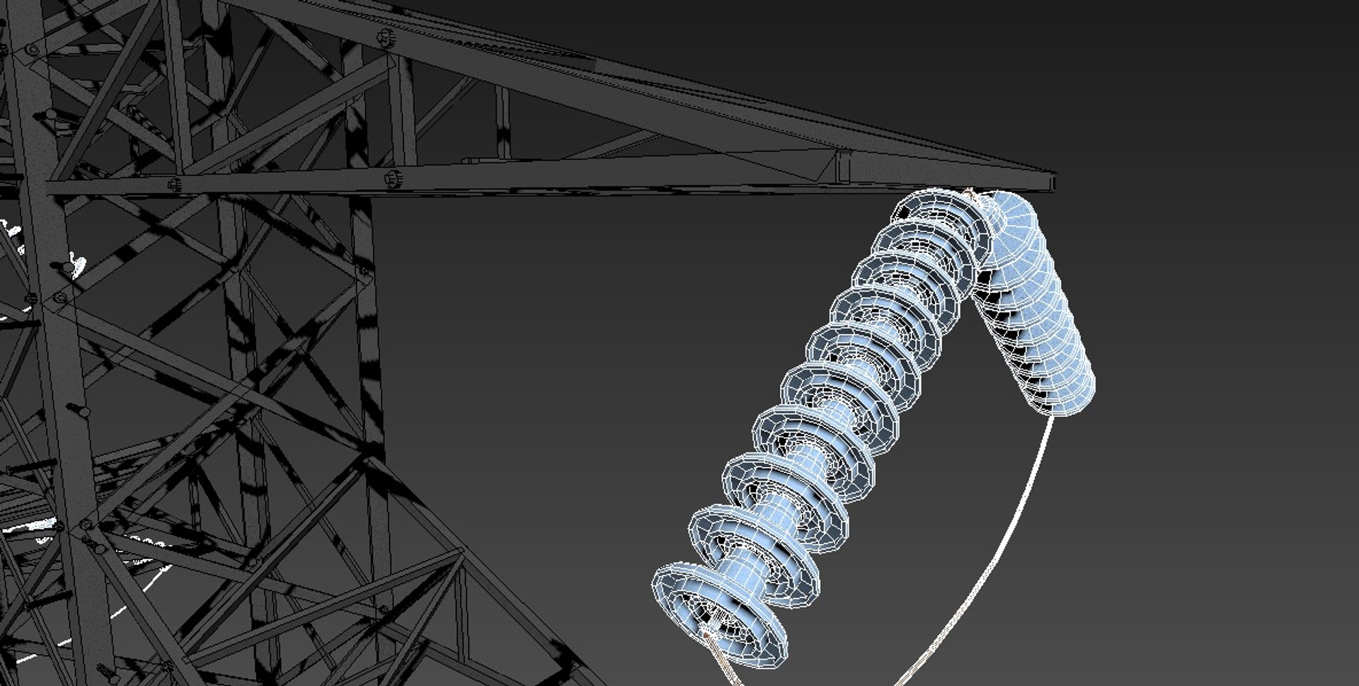 3d Model Electrical Transmission Tower