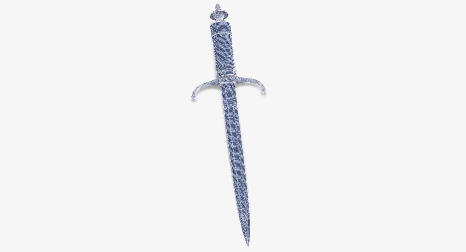 3D Dagger Long Model - TurboSquid 1412057