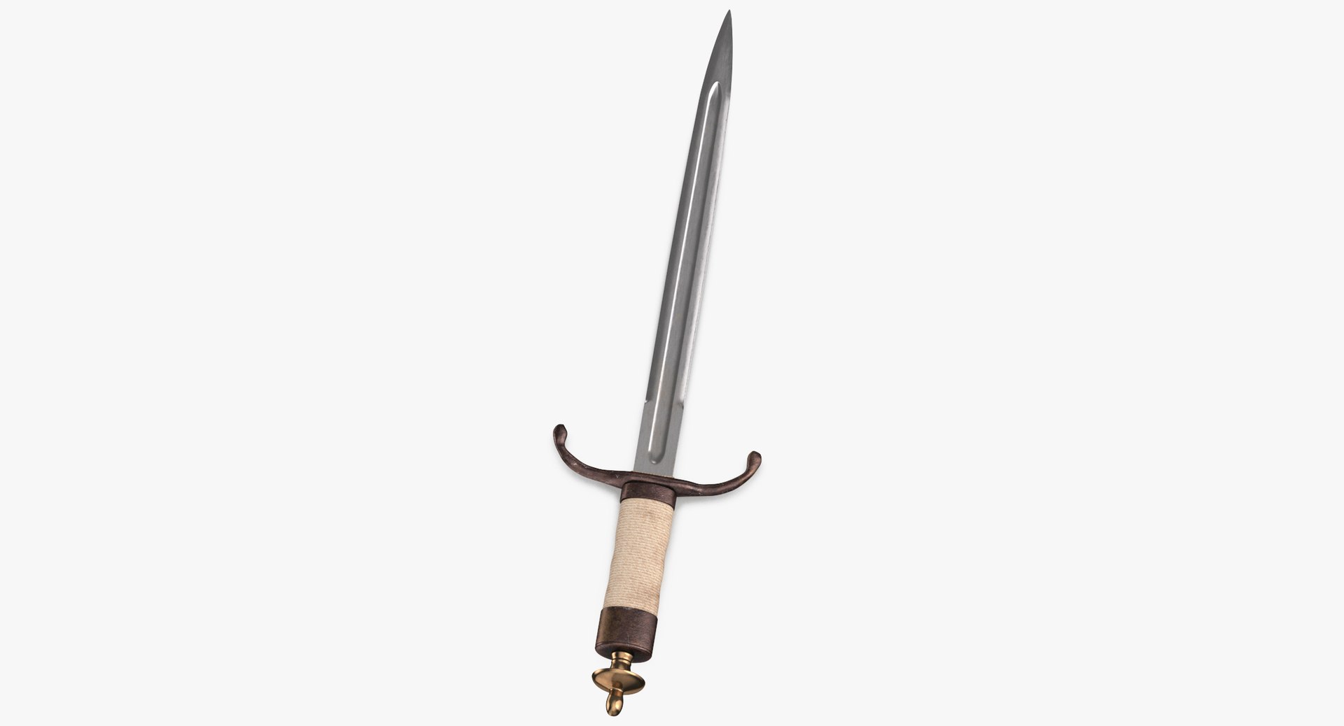 3D Dagger Long Model - TurboSquid 1412057