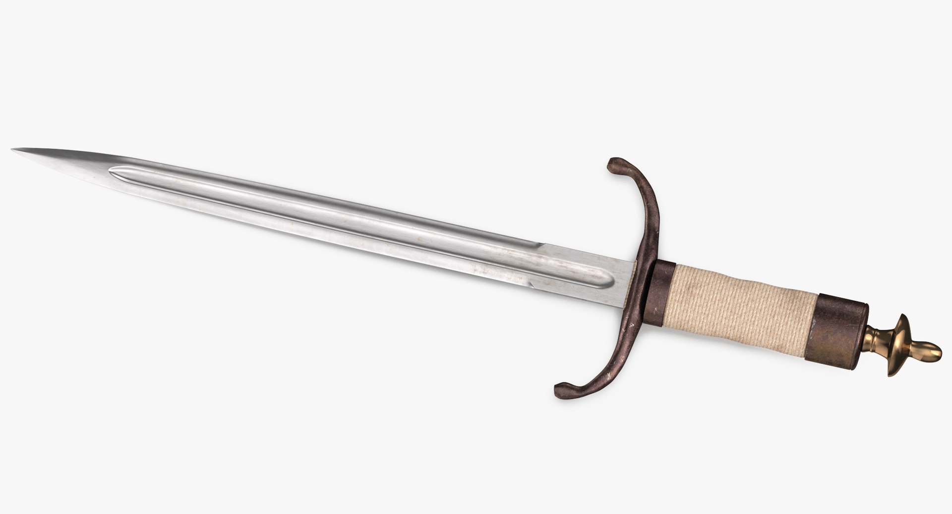 3D Dagger Long Model - TurboSquid 1412057