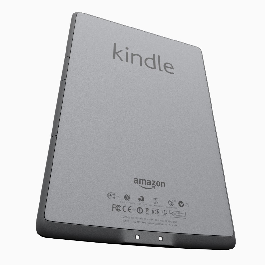 3D Amazon Kindle 4 Model - TurboSquid 1350841