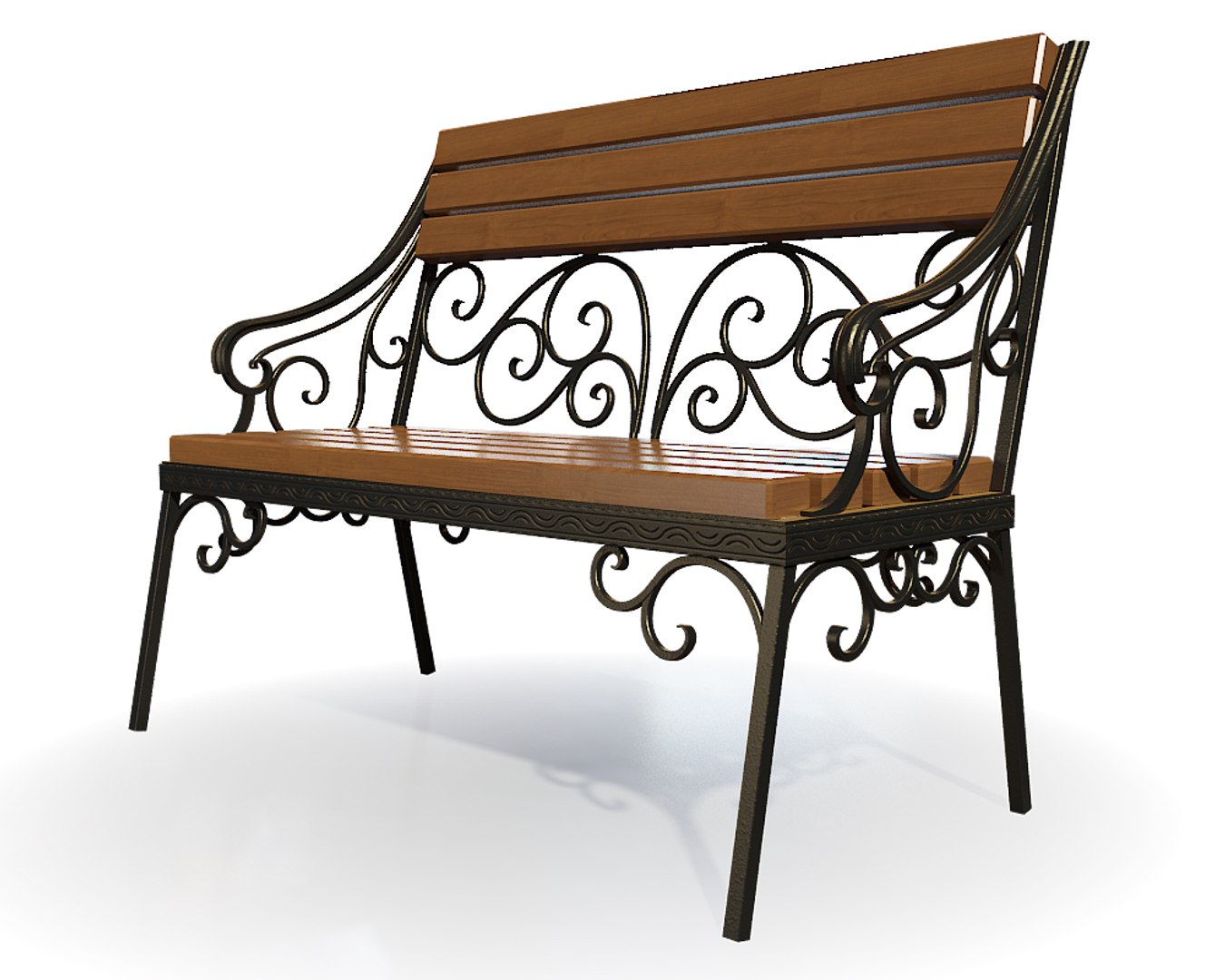 Forged Benches 3d Max