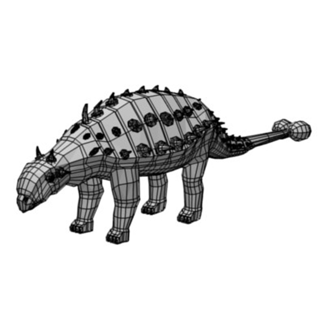 Euoplocephalus 3d Model