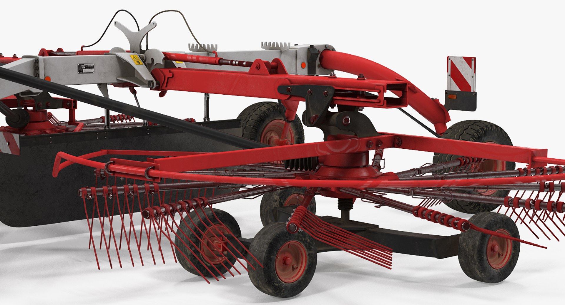 3D Model Tractor Used Twin Rotary - TurboSquid 1333099