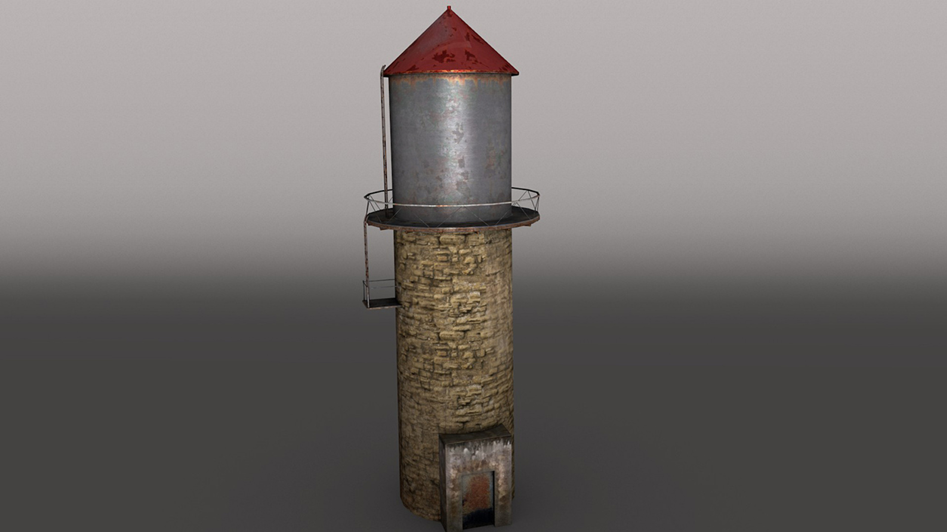 3d water tower
