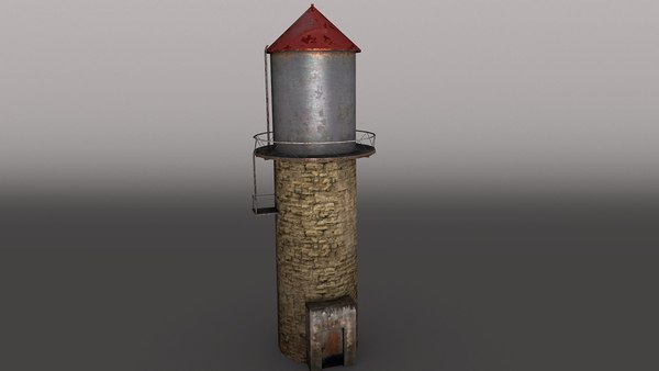 3d water tower